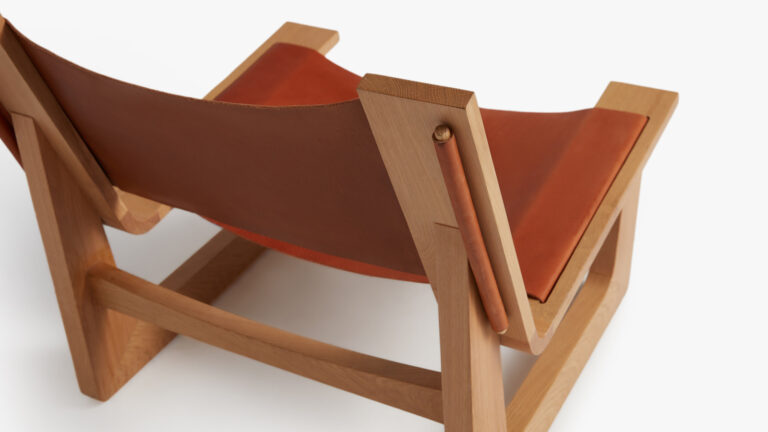 The Parachute Leather Sling Chair Is As Comfortable And Sustainable As ...