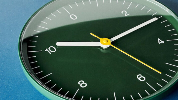 HAY Wall Clock By Jasper Morrison Revisits The Art Of Telling Time ...