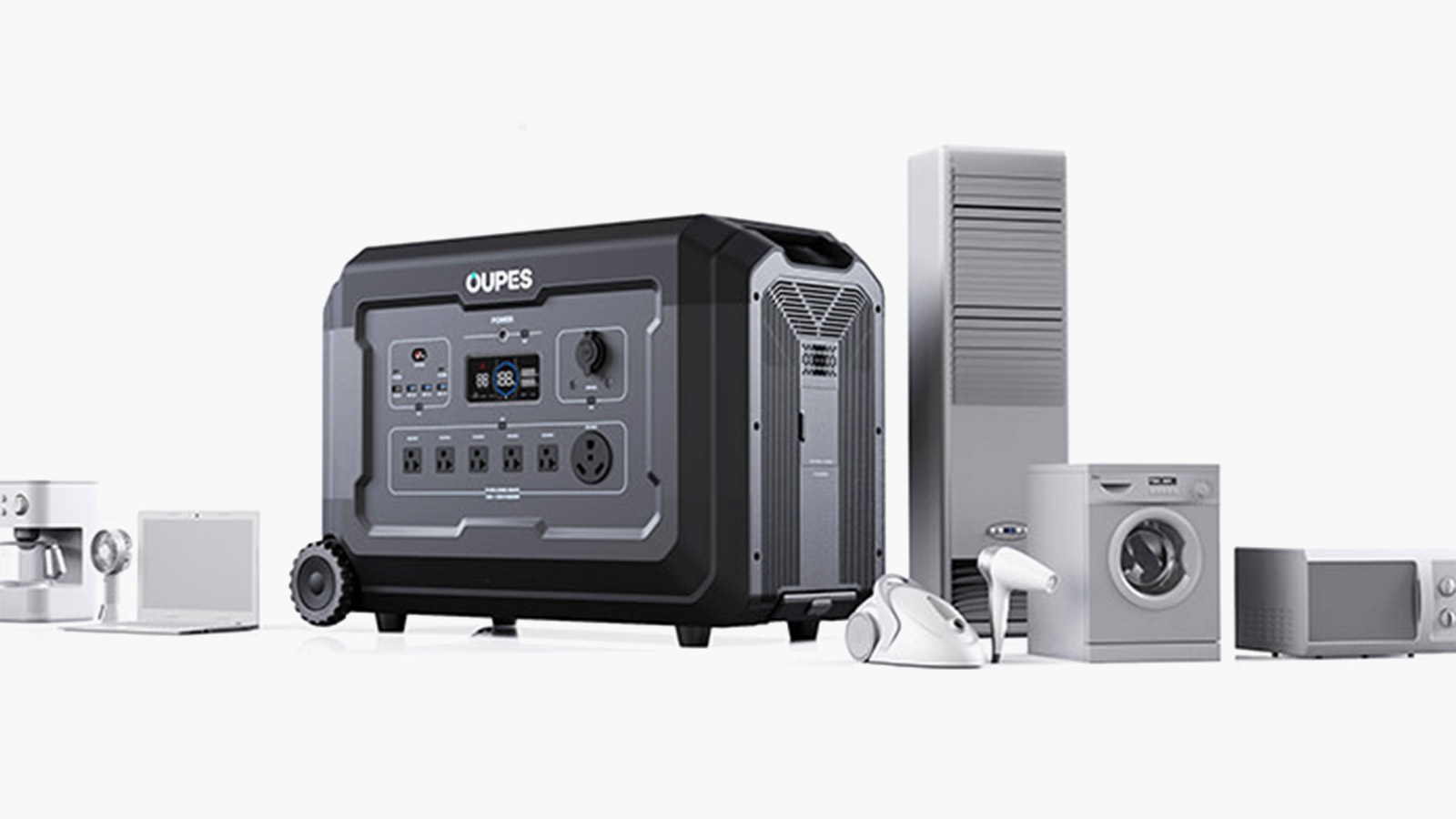 OUPES Launches The Mega 5 Home Backup Power Station - IMBOLDN