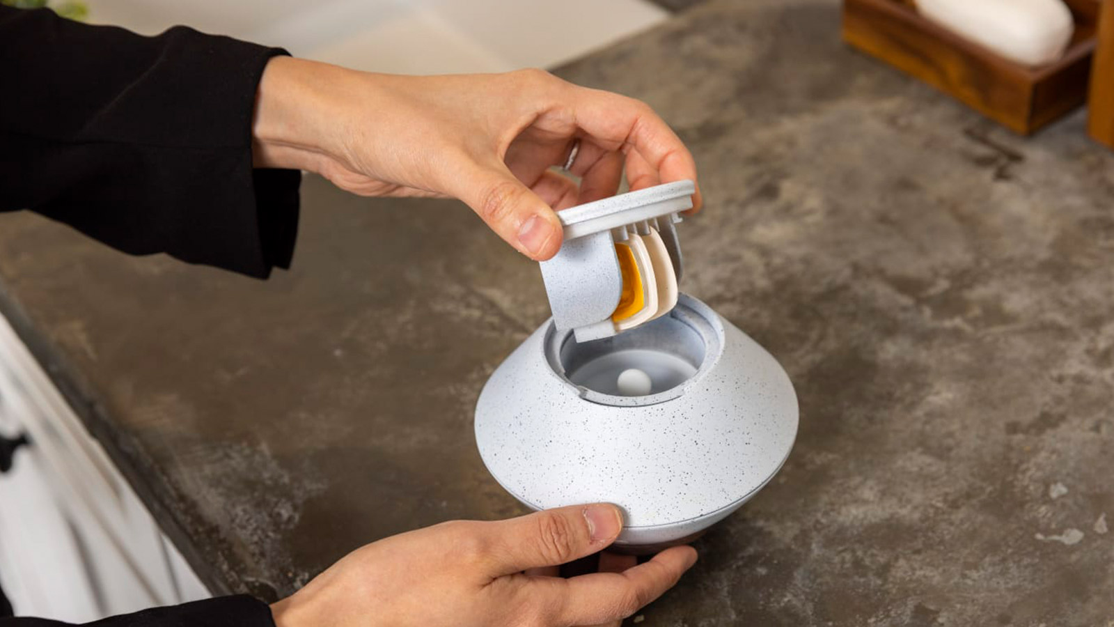 Freshen The Air In Your Home With Bloom Smart Scent Dispensing Planter ...