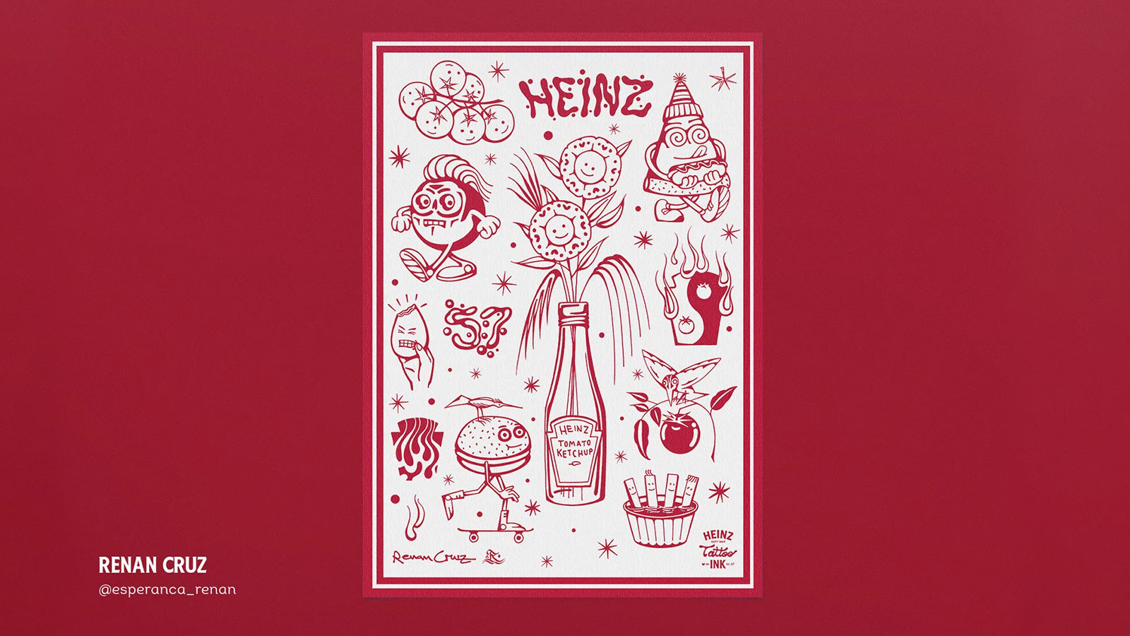 Heinz Launches Official Pantone Shade Red Tattoo Ink For Fans' Beloved ...