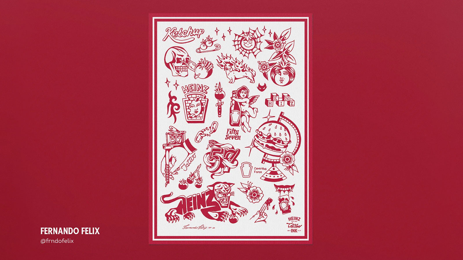 Heinz Launches Official Pantone Shade Red Tattoo Ink For Fans' Beloved ...