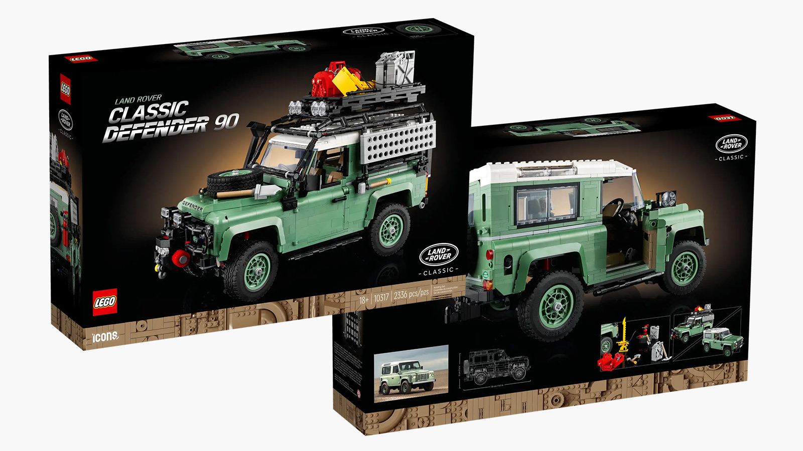 Experience The Thrill Of Off-Roading With Lego's Land Rover Classic ...