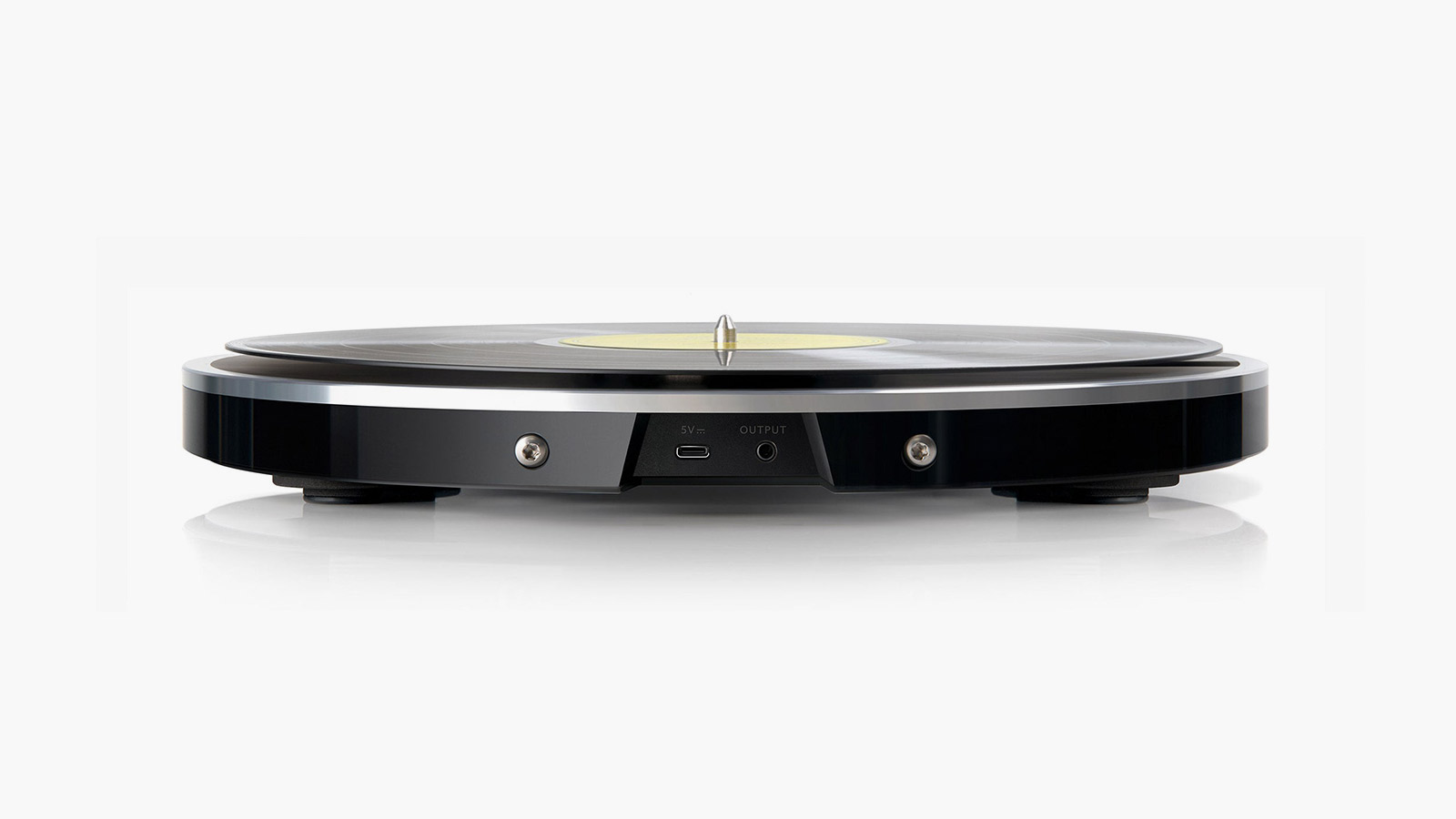 Miniot’s Black Wheel Is An Audiophile Turntable Turned Upside Down ...