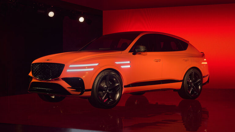 Genesis GV80 Coupe Concept Sports A Slick Back Roof With A Ducktail ...
