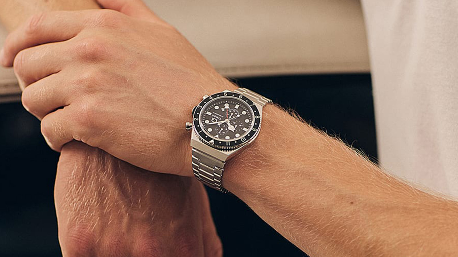 Adventurous Timekeeping With Q Timex Three Time Zone Chronograph Watch ...