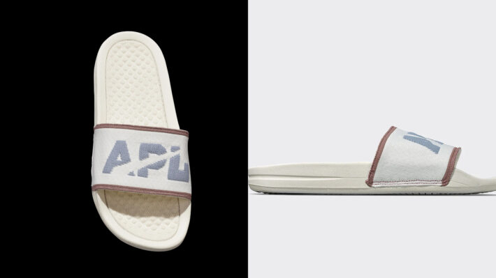 Step Into Ultimate Comfort With The APL Big Logo TechLoom Slides - IMBOLDN