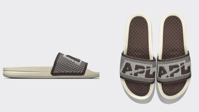 Step Into Ultimate Comfort With The APL Big Logo TechLoom Slides - IMBOLDN