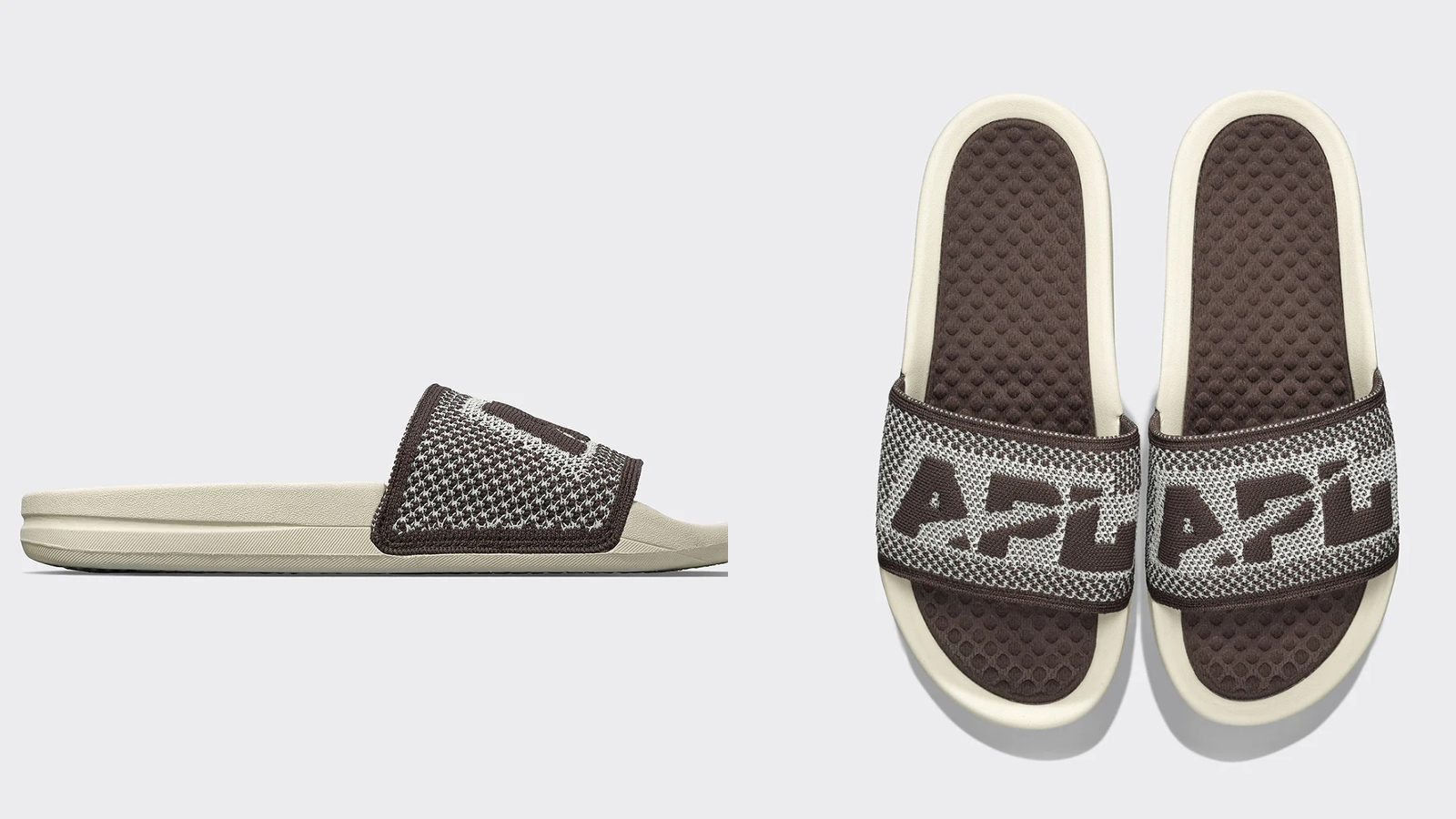 Step Into Ultimate Comfort With The APL Big Logo TechLoom Slides - IMBOLDN