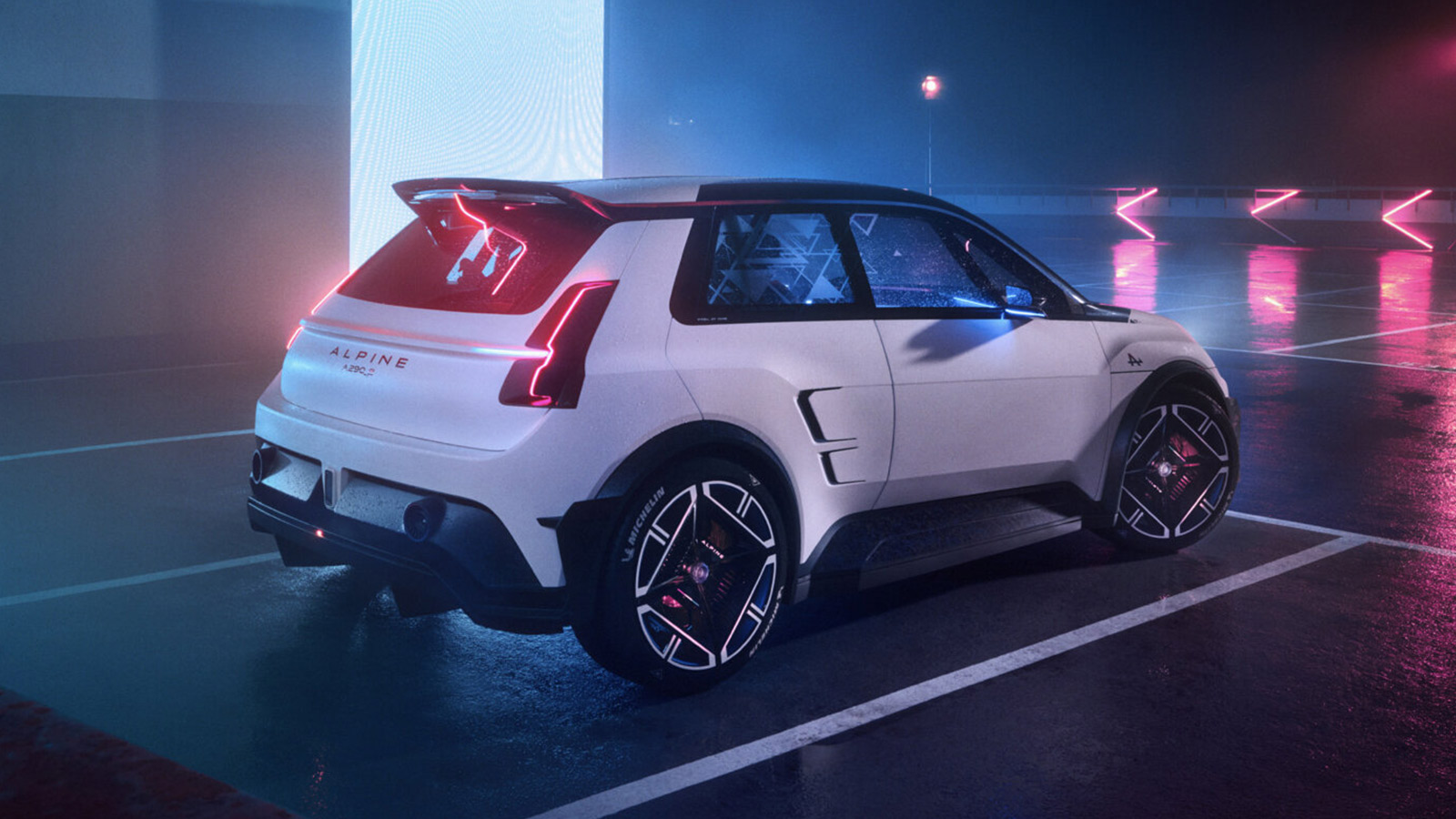 Alpine Unveils the A290_β, A Center Seat Electric Hot Hatch Inspired By ...