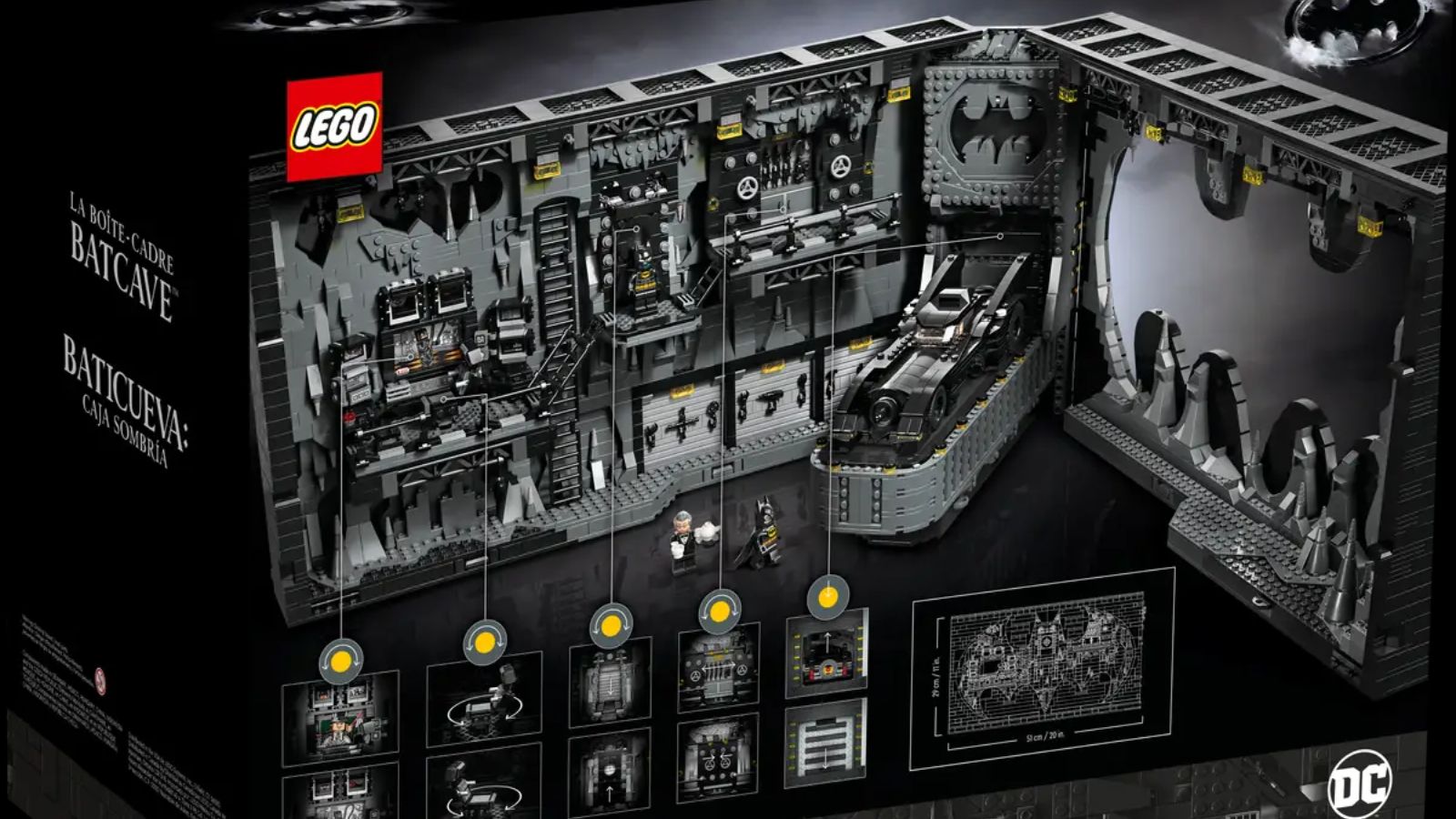 Experience The Dark World Of Batman: LEGO Batcave - Shadow Box Coming ...