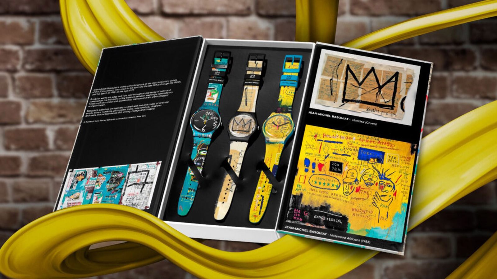 Swatch x Basquiat: Wearable Art For The Modern Man - IMBOLDN
