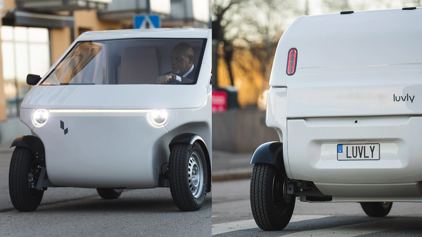 The Swedish Luvly O Micro EV Uses A Tiny Battery And Looks Adorable ...