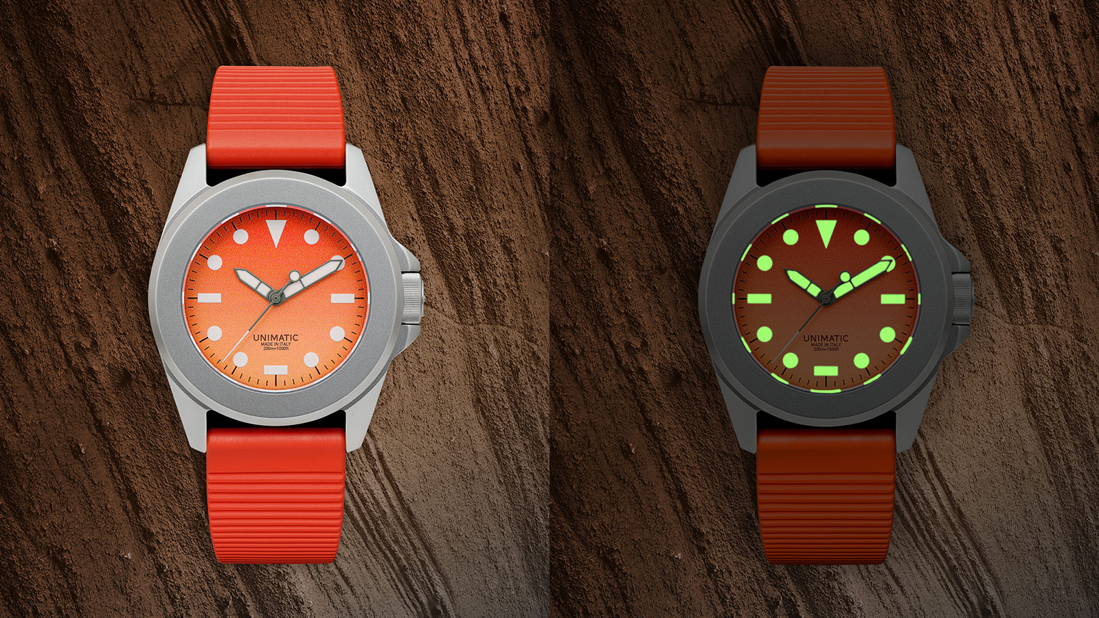 Unimatic x Huckberry Earthform Collection: Italian-Made Tool Watches ...