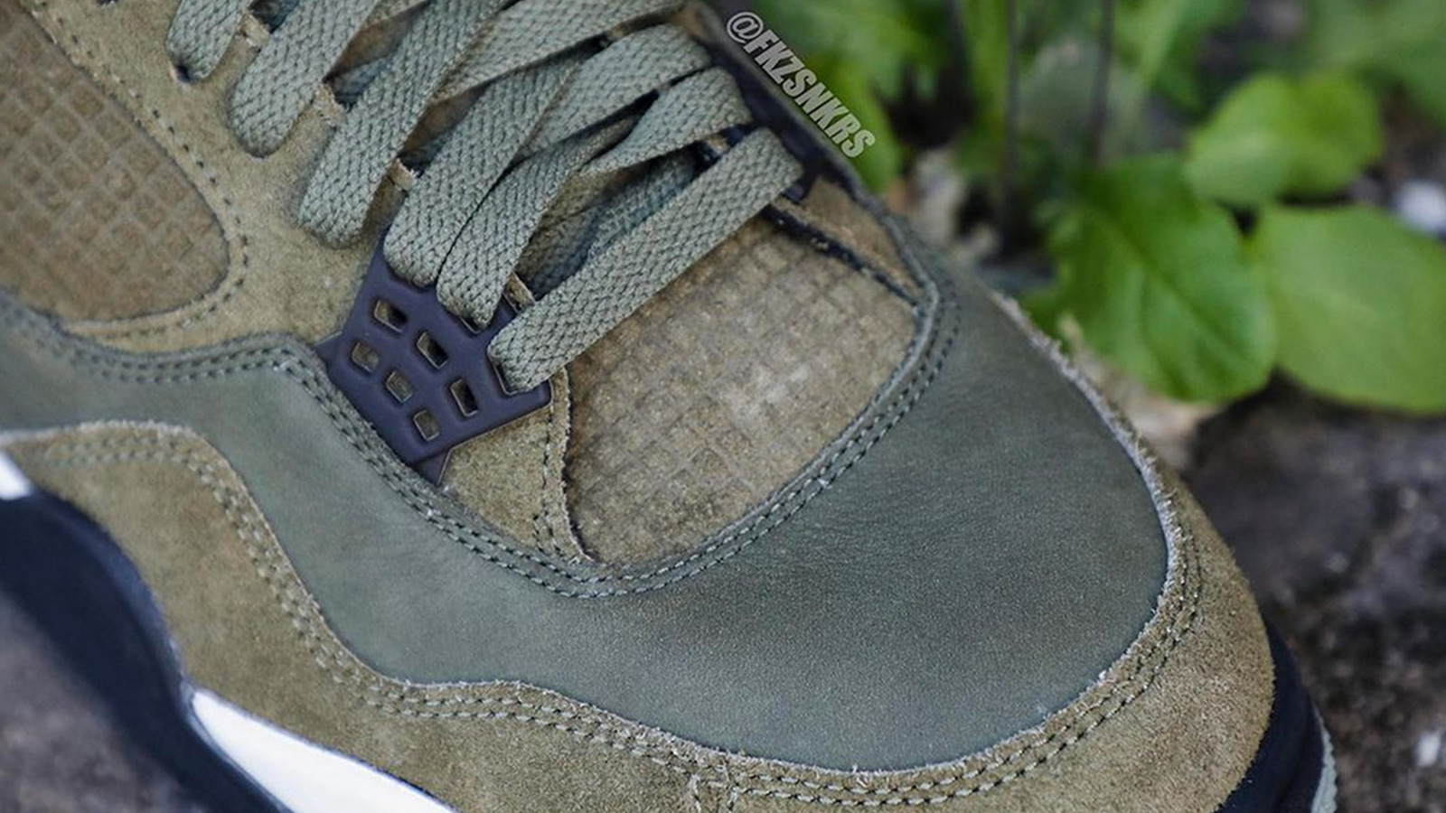 A Sneak Peek At The Air Jordan 4 Craft "Olive" - IMBOLDN