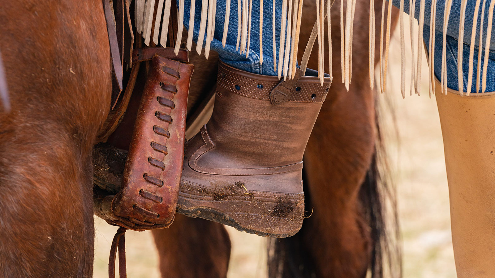 Step Into The Wild West With The Huckberry x Crocs Classic Western Boot ...
