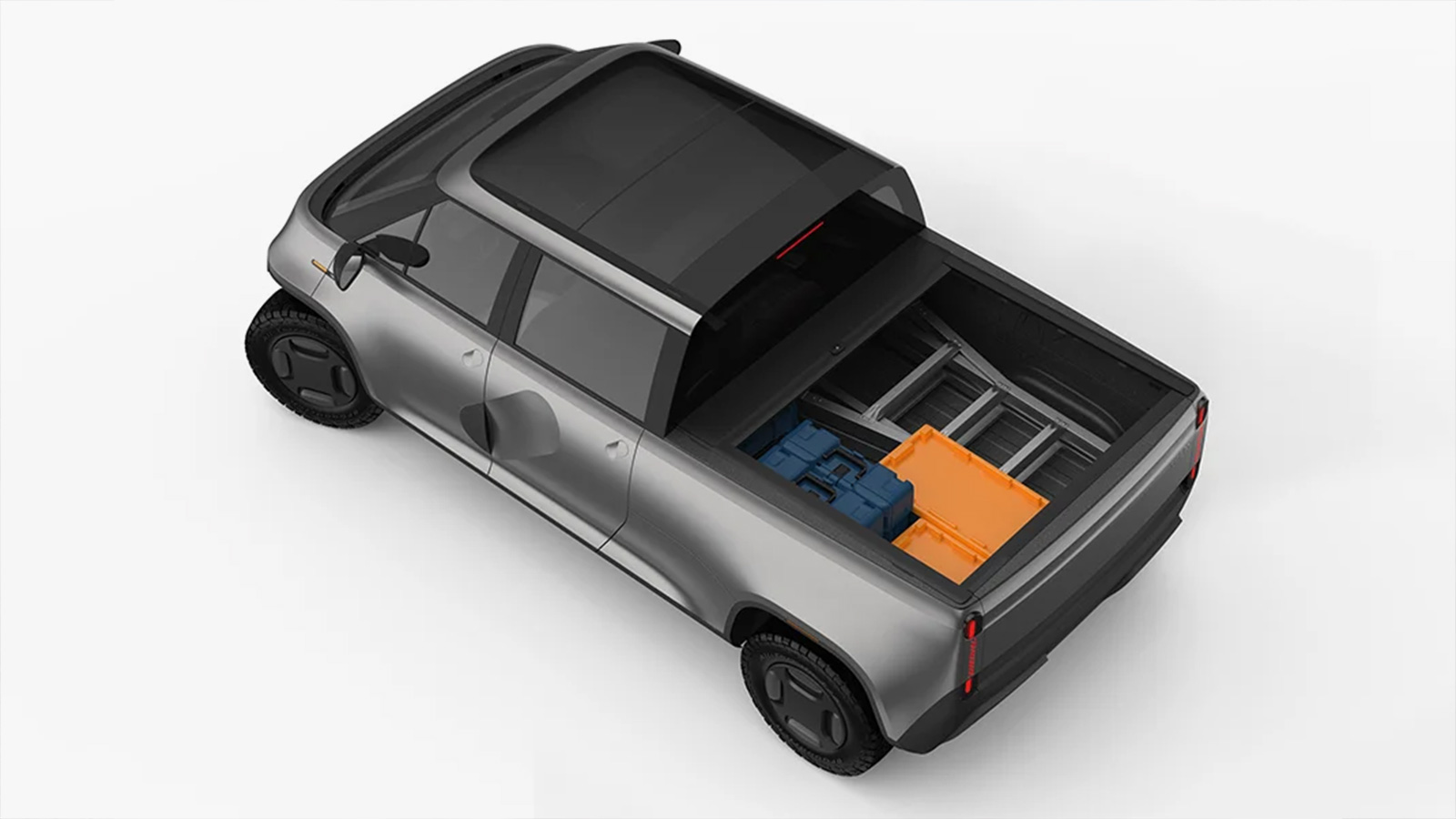 EV Startup TELO Announces A MINI Cooper-Sized Truck With A Full-Size ...