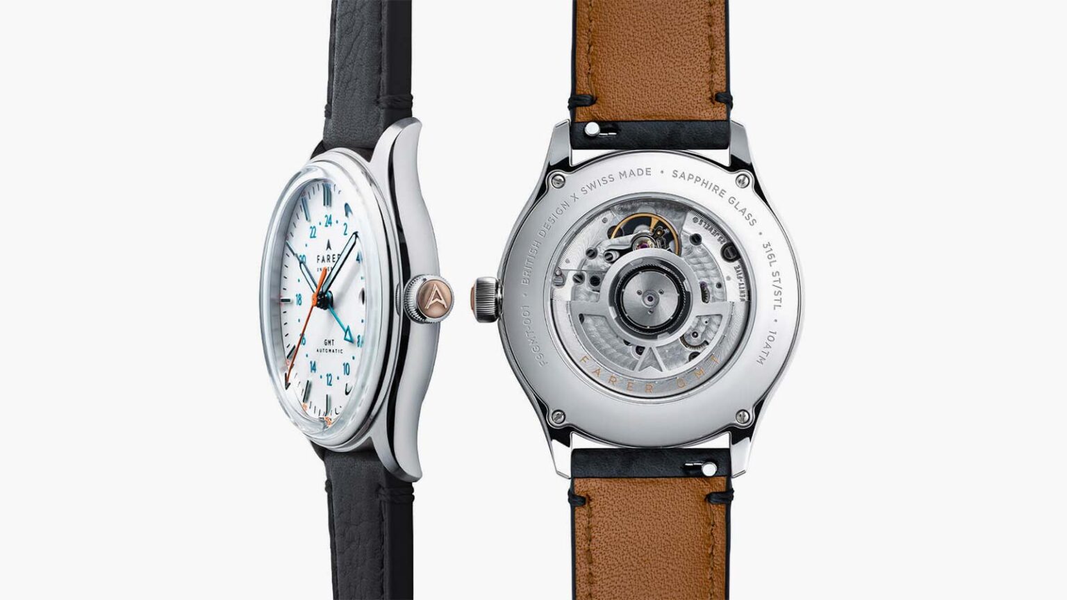 Farer Palmer GMT: Limited Edition Elegance With Dual Time Functionality ...