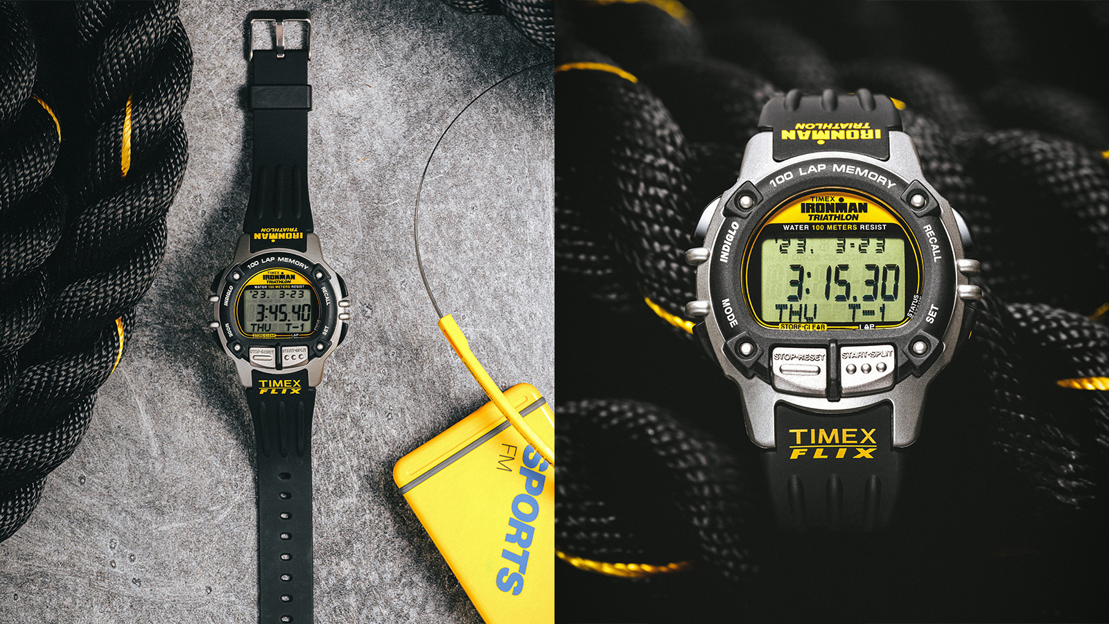 Huckberry x TIMEX IRONMAN® Flix Reissue Takes You Back To '99 - IMBOLDN