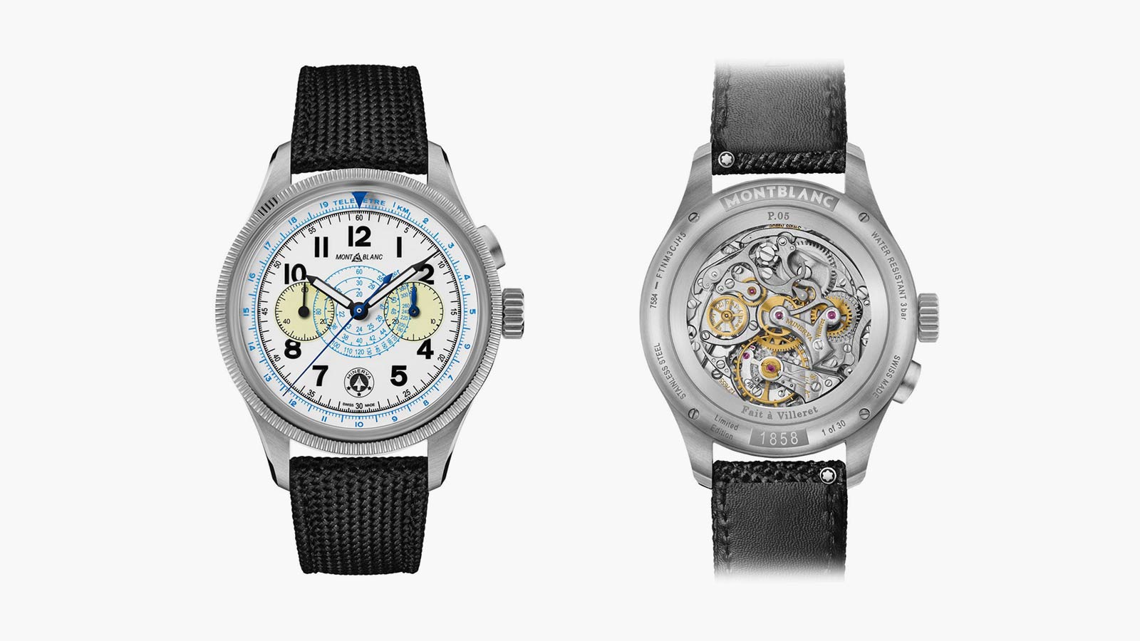 Montblanc And Collective Horology Unveil Exclusive 1858 Minerva ...