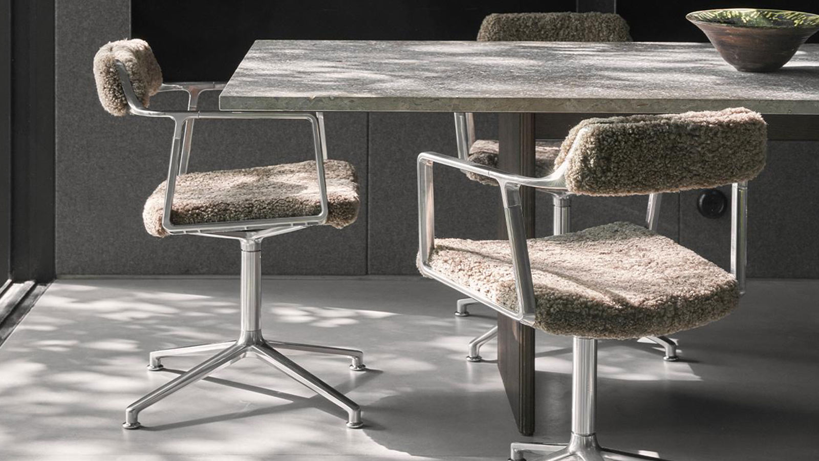 Vipp Swivel Chair - Curly Edition Is The Epitome Of Comfort and Style ...