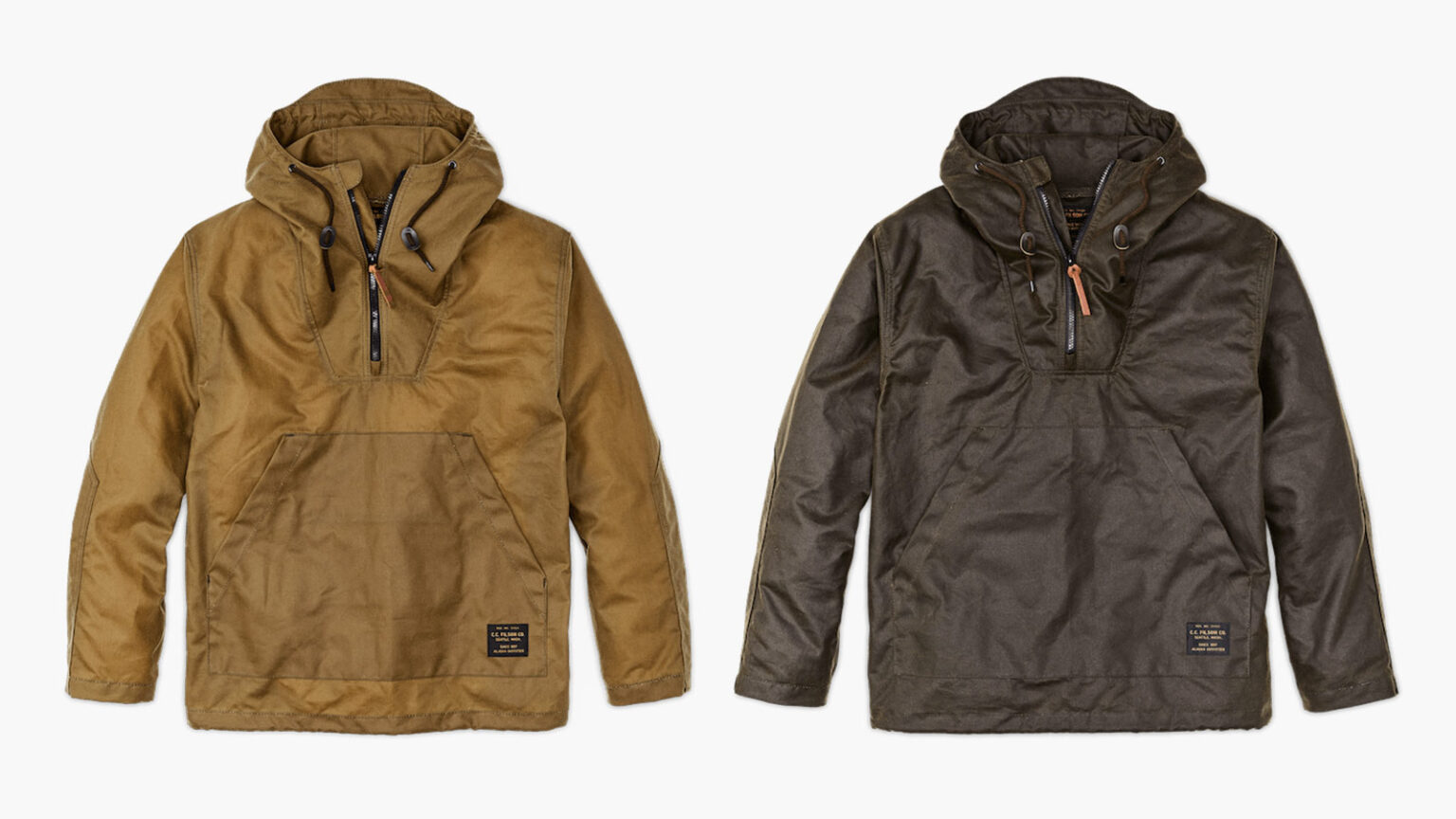 Filson Shelter Cloth Waxed Anorak Is A Modern Classic For Outdoor ...