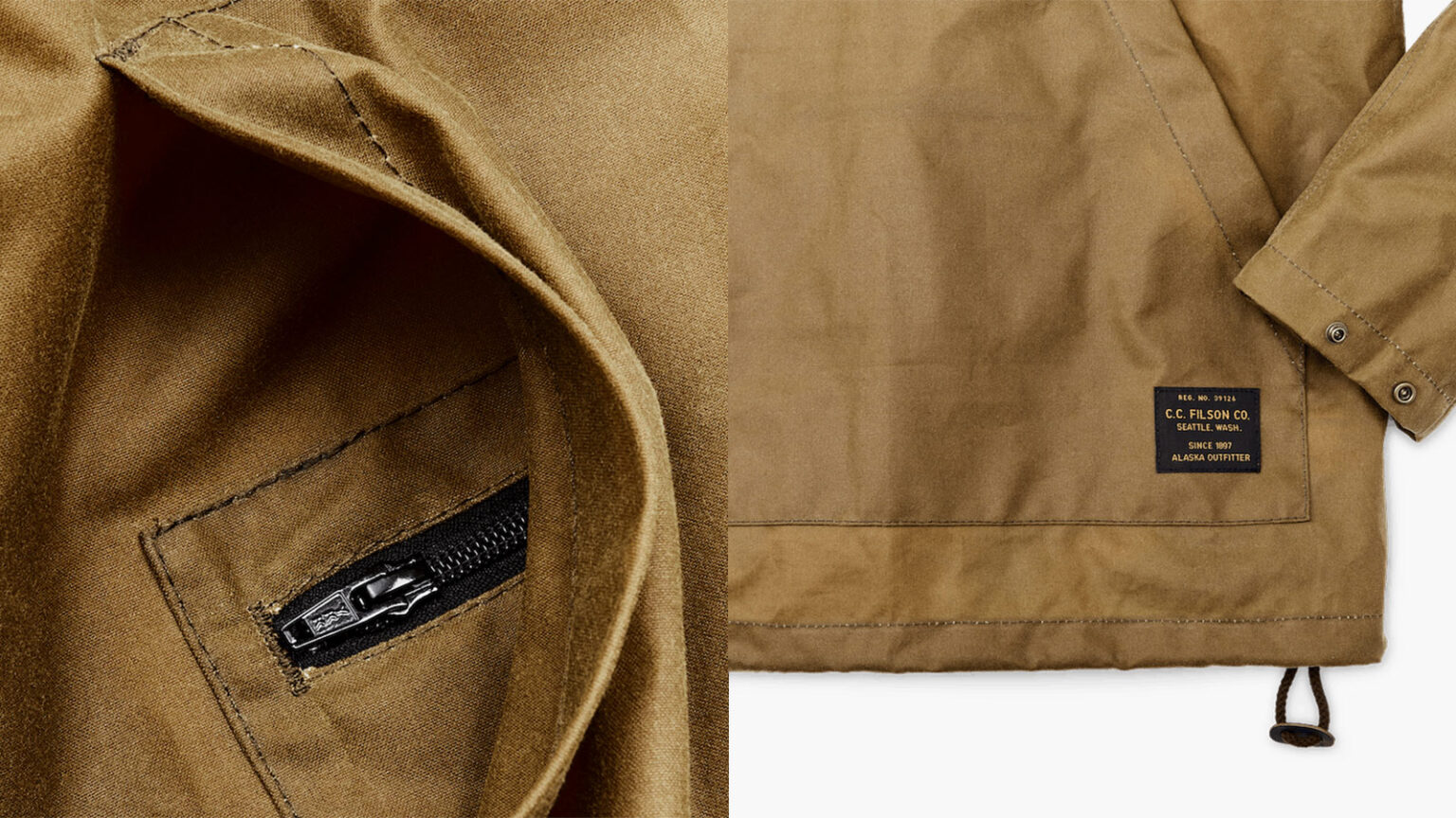 Filson Shelter Cloth Waxed Anorak Is A Modern Classic For Outdoor ...