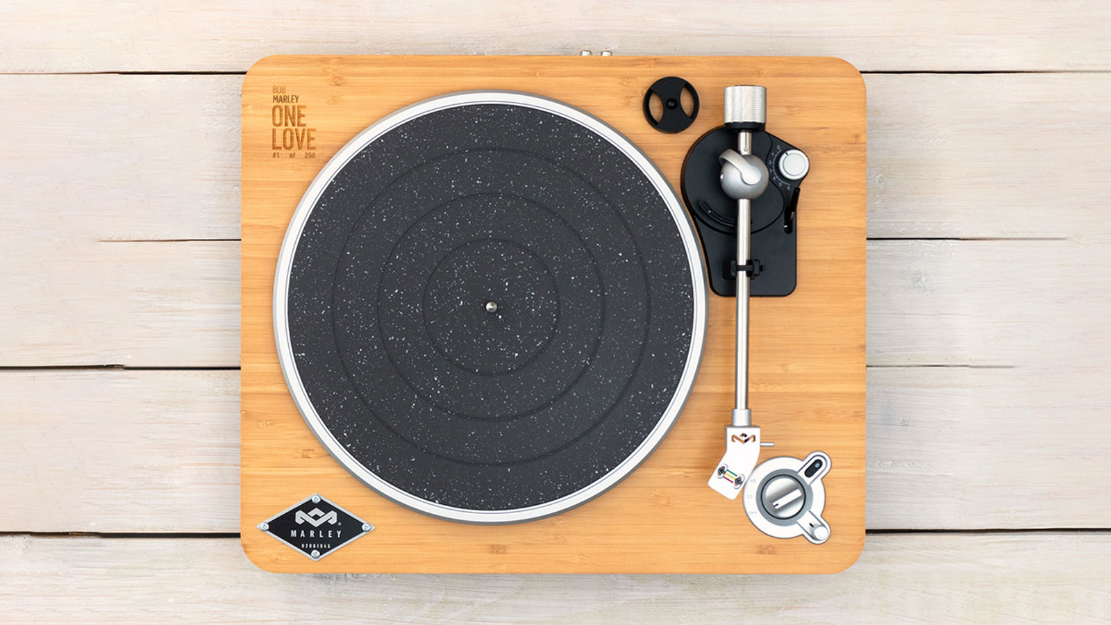 House Of Marley Drops ONE LOVE Stir It Up Wireless Turntable - IMBOLDN