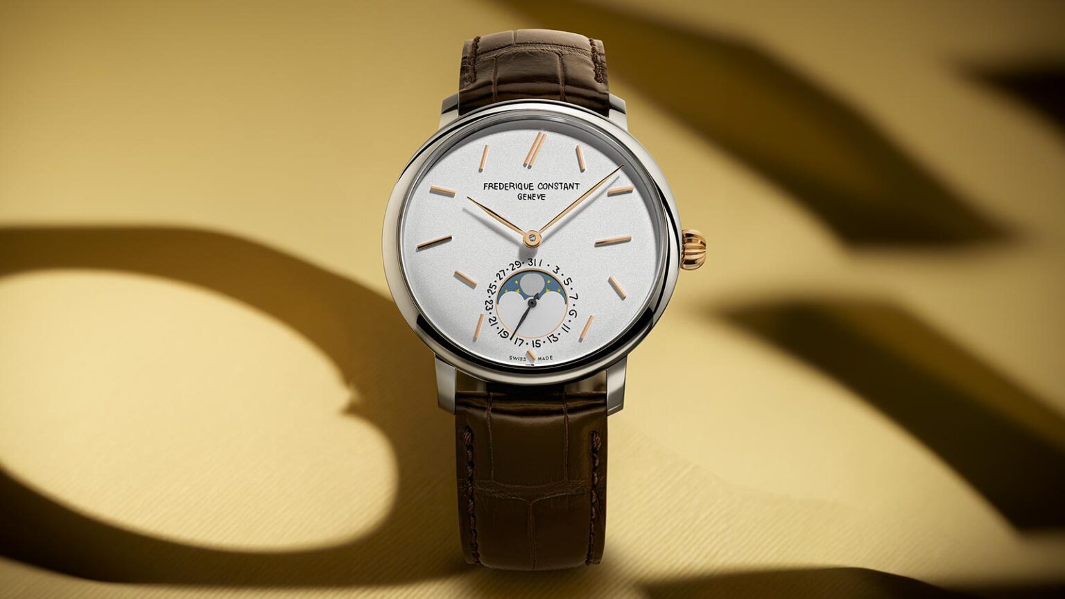 The Limited-Edition Frederick Constant Slimline Moonphase Date ...