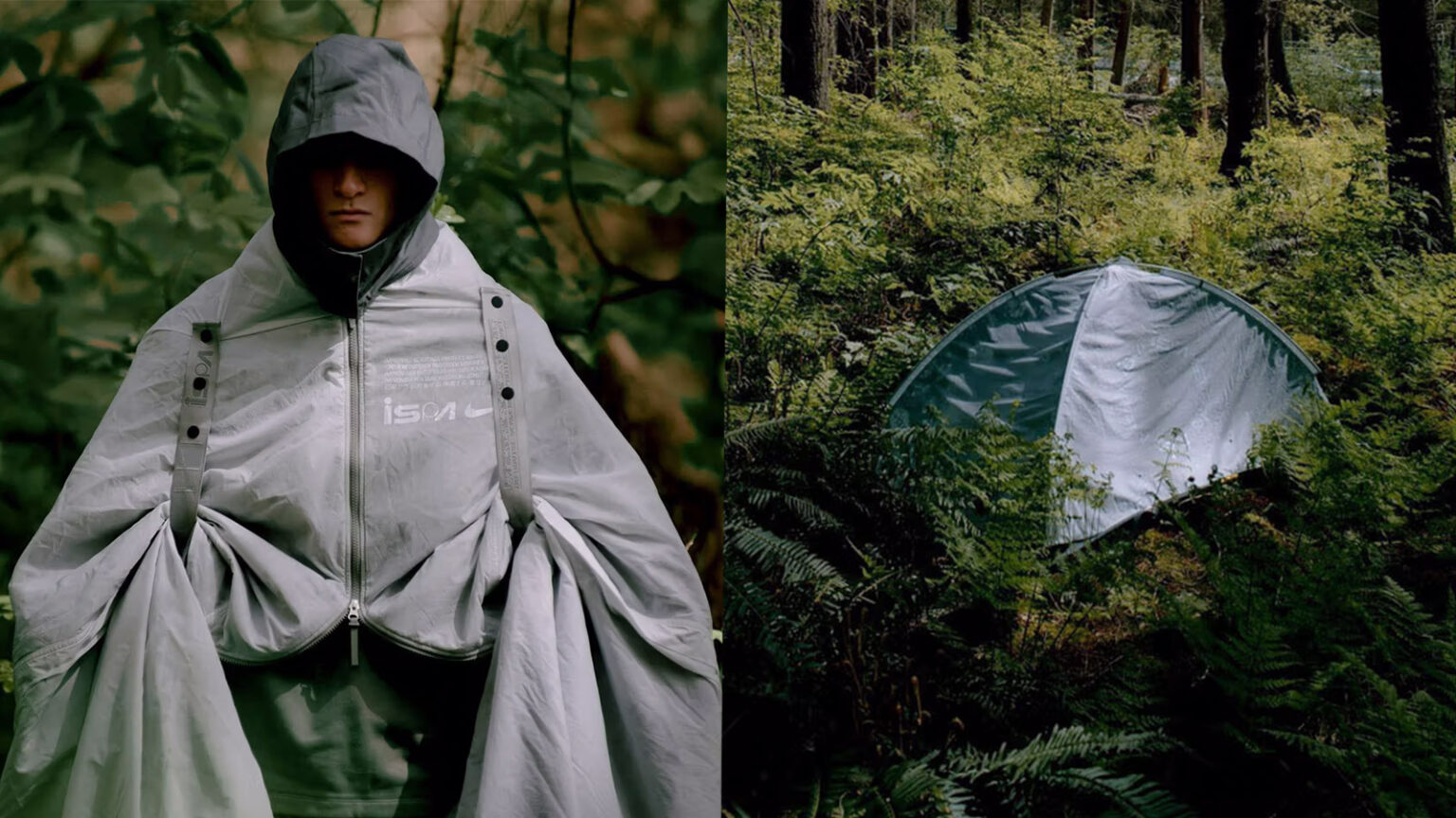 Nike’s ISPA Metamorph Poncho Does Double-Duty As A Poncho And A Tent ...