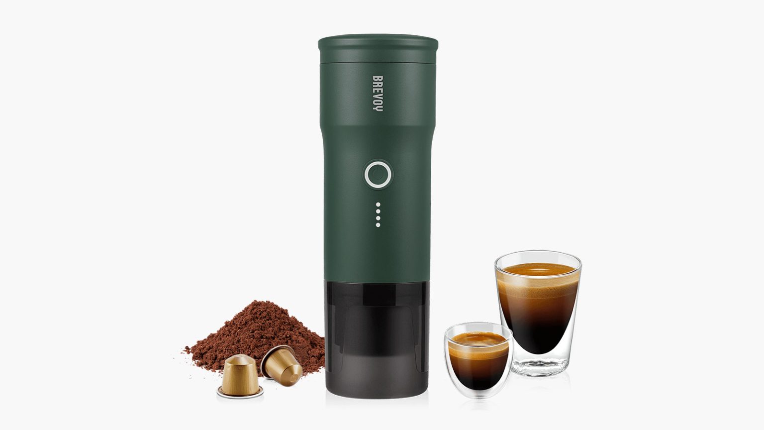 Brevoy Portable Espresso Maker Fuels Anywhere - IMBOLDN