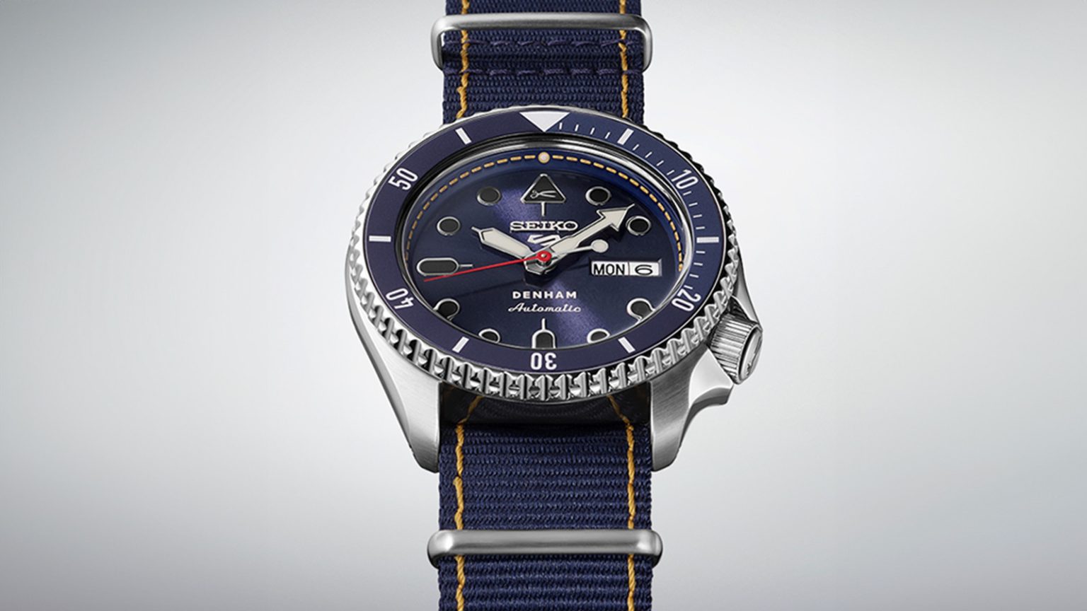 Seiko 5 Sports x Denham SRPL35 Limited Edition Drops - IMBOLDN