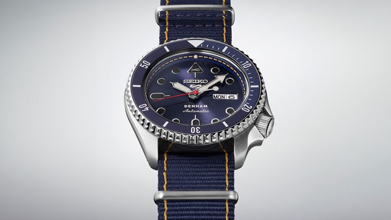 Seiko 5 Sports x Denham SRPL35 Limited Edition Drops - IMBOLDN