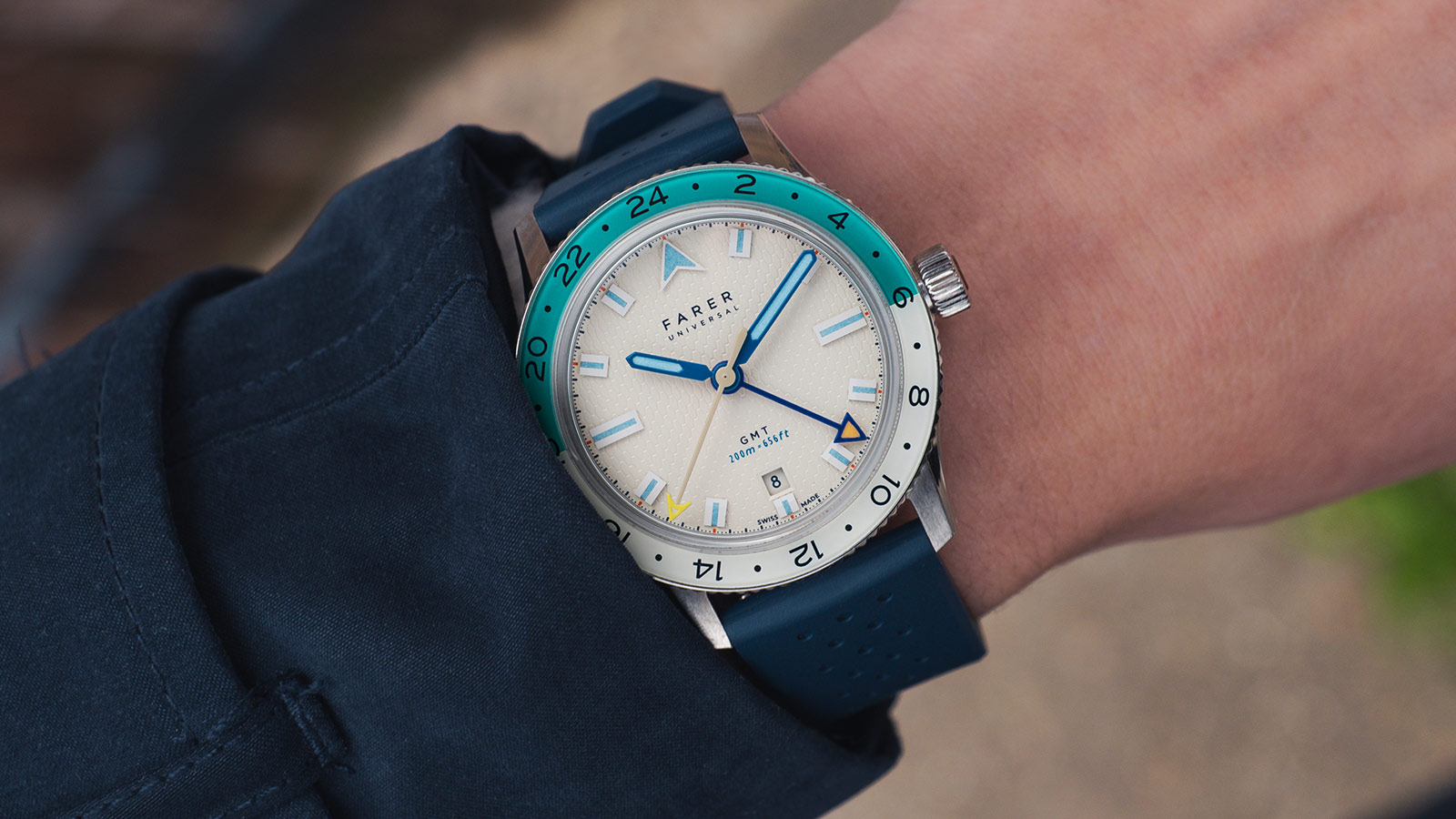 Farer GMT Bezel Embraces Bold Color And Is Adventure‑Ready - IMBOLDN