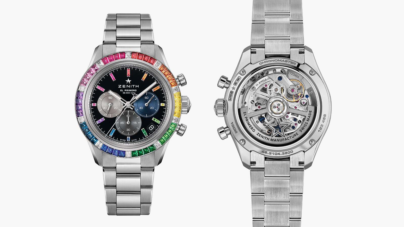 Zenith Unveils Skeleton Precision And Rainbow Brilliance - IMBOLDN