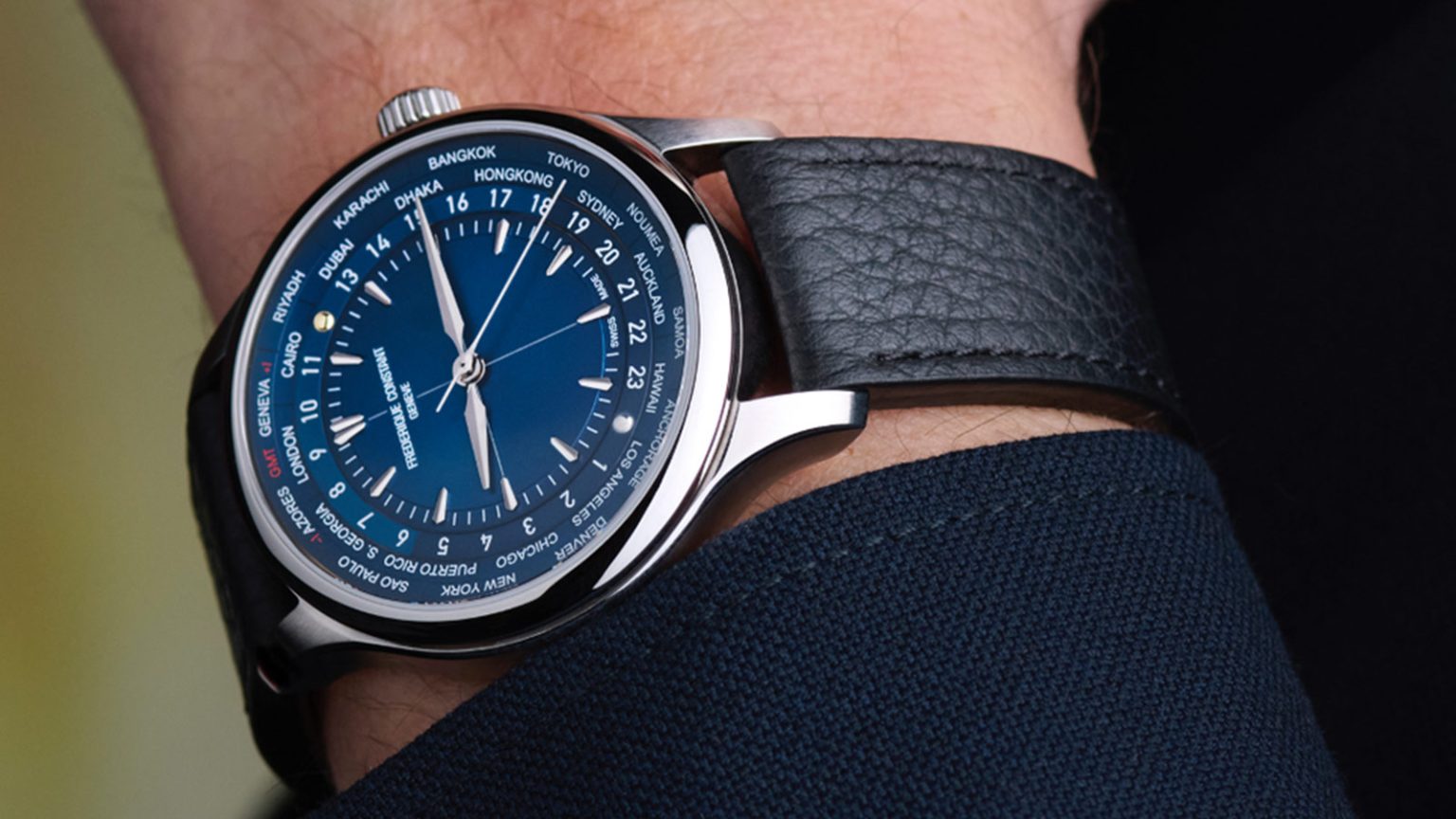 Frederique Constant Worldtimer Combines Luxury And Travel - IMBOLDN