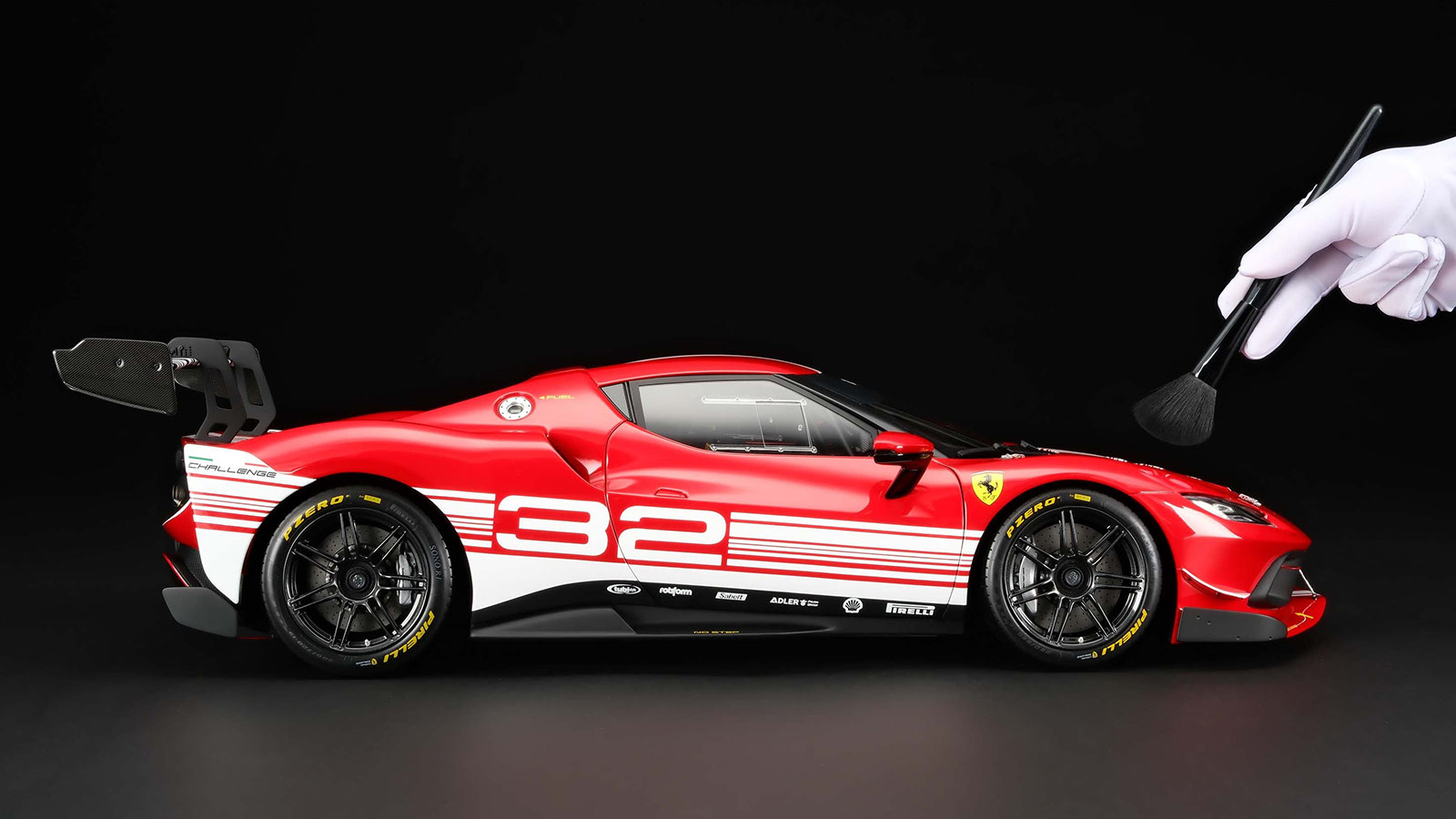 Your Desk Needs This Ferrari 296 Challenge Replica - IMBOLDN