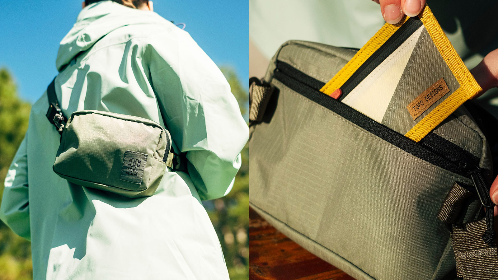 Topo Designs Ripstop Belt Bag Shreds Everyday - IMBOLDN