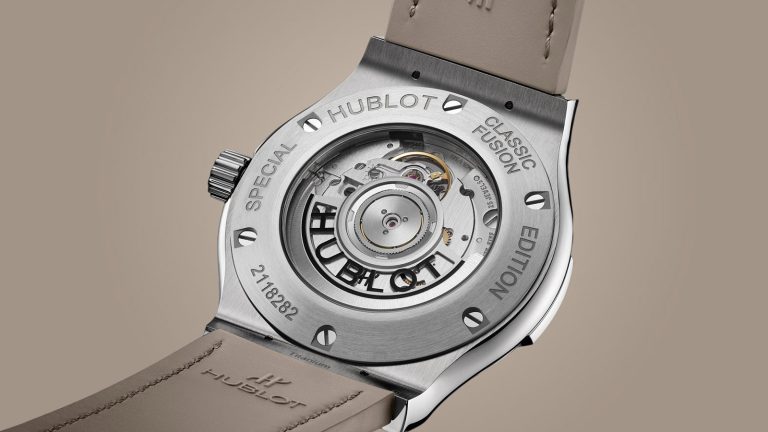 Hublot Goes Monochrome Chic With The Classic Fusion Essential Taupe - IMBOLDN