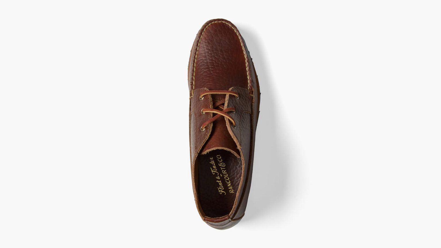 Flint & Tinder and Rancourt Craft a Bison‑Leather Chukka - IMBOLDN